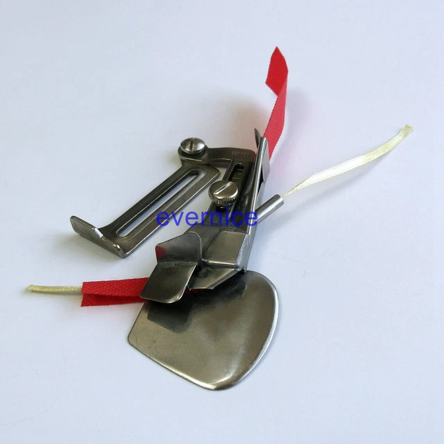 PIPING FOLDER CORD Edge Binder For Single Needle Flat Bed Home Sewing ...