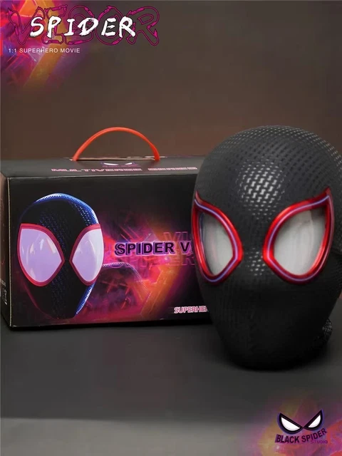 BLACK SPIDER STUDIO 1/1 MILES Blinkable Wearable Helmet Mask BS001 ...