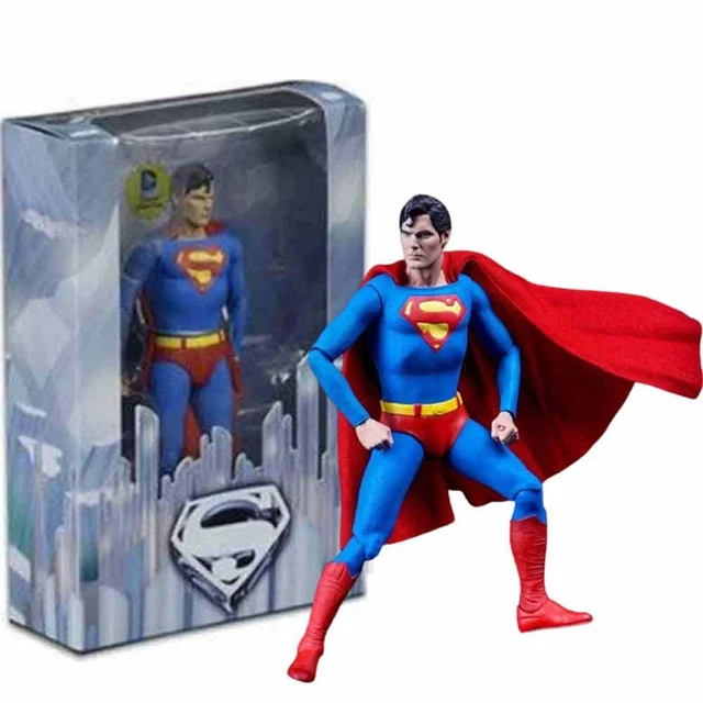 NECA 1978 SUPERMAN Christopher Reeve Version 7”Action Figure DC Comics ...