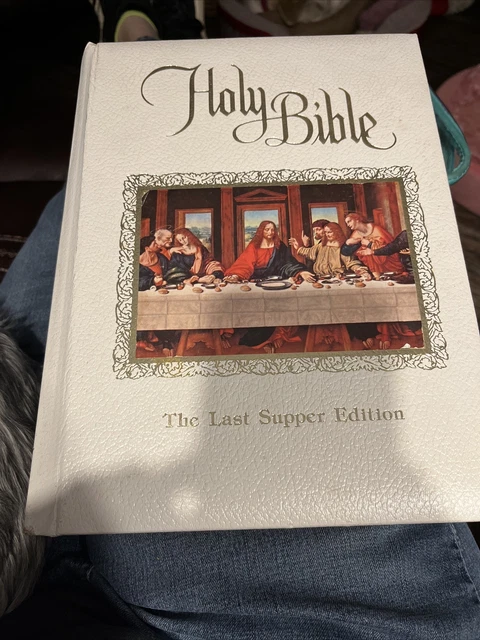 HOLY BIBLE THE Last Supper Edition Authorized King James Version 1985 £ ...