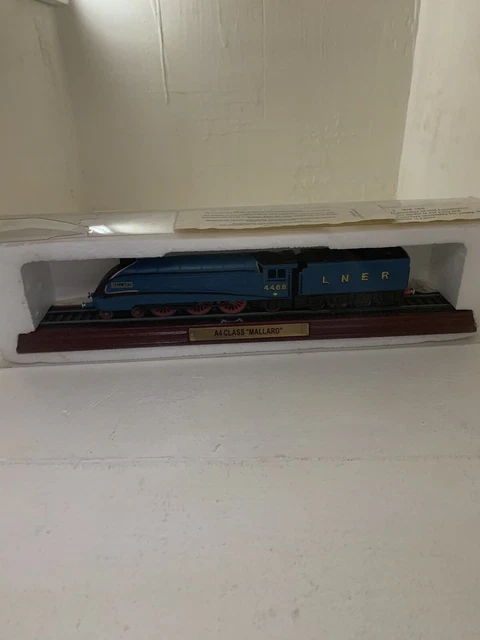 ATLAS EDITIONS A4 CLASS 'MALLARD' STATIC LOCOMOTIVE MODEL TRAIN 30 cms ...