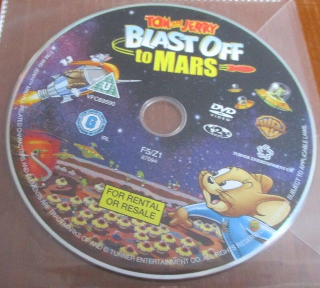 TOM AND JERRY: Blast Off to Mars DVD (2005) Bill Kopp cert U £1.75 ...