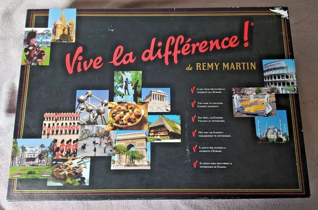 JEU VINTAGE & Vive la différence !" de Remy Martin, pour découvrir l'Europe EUR 12,00 - PicClick FR