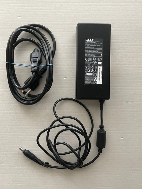 GENUINE ACER 135W ADP-135KB T AC/DC Adapter 19V 7.1A Laptop Charger $34 ...