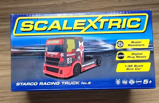 SCALEXTRIC C3609 TEAM Scalextric Starco Racing Truck #8 Dpr New *Free ...