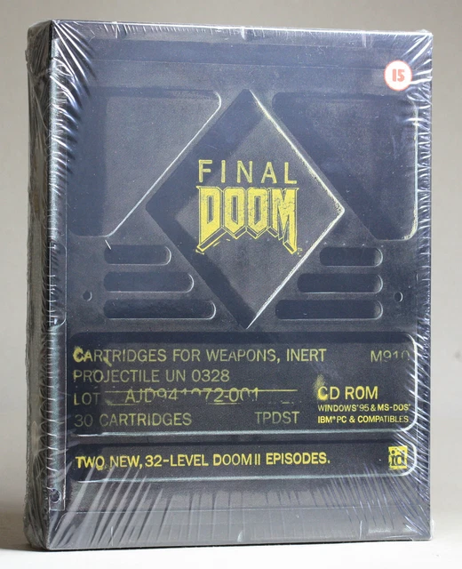 FINAL DOOM (1996) - gioco per PC Bigbox - nuovo e sigillato - retrò ...
