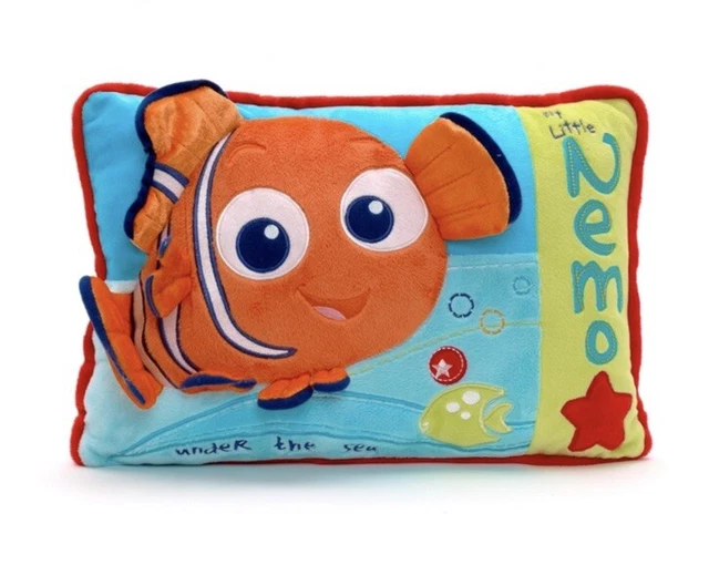 NEW OFFICIAL DISNEY Pixar 14" Finding Nemo 3D Cushion Pillow Plush Toy ...