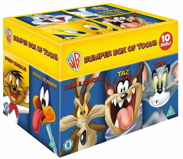 LOONEY TUNES BIG Faces Collection New Region 4 DVD 10xDiscs Bugs Bunny ...