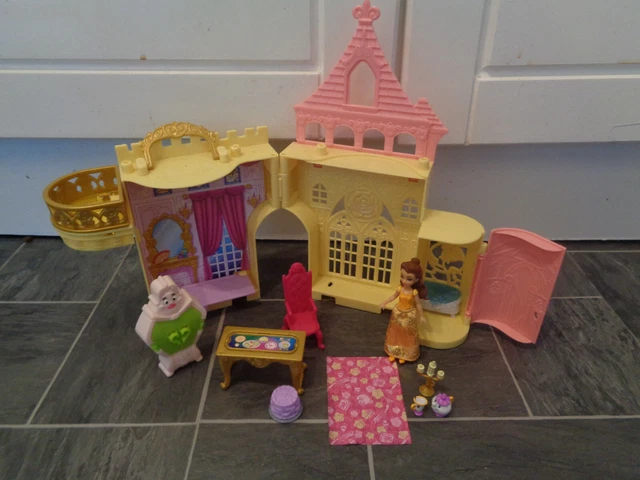 DISNEYS BEAUTY+THE BEAST storytime stackers castle playset- complete ...