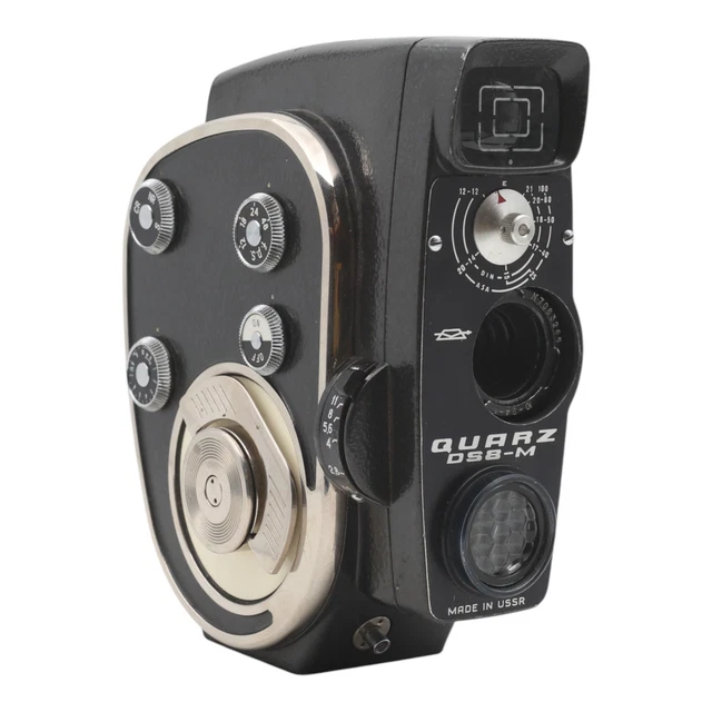 ZENIT QUARZ DS8-M Double Super 8 Narrow Film Camera $104.50 - PicClick CA