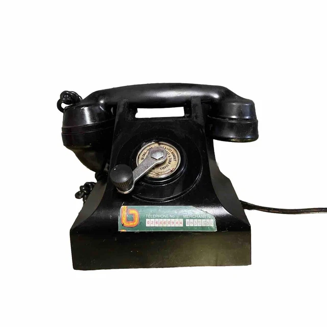 VINTAGE BAKELITE PYRAMID Telephone - Gpo Bank Antique $119.00 - PicClick AU