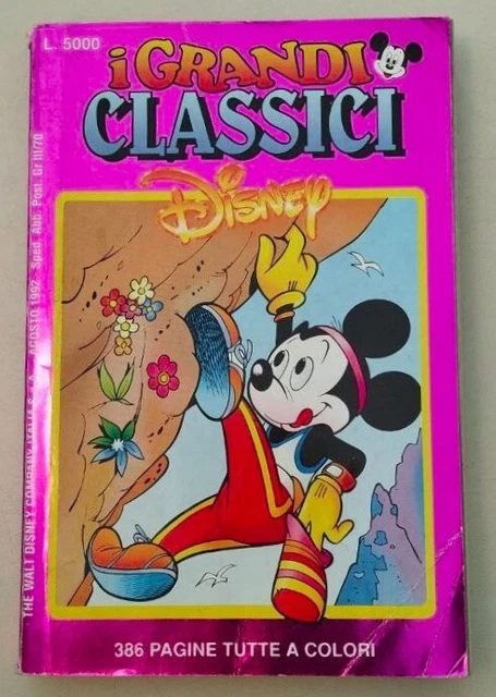 I GRANDI CLASSICI di Walt Disney n.69 anno 1992 * -Mondadori EUR 3,20 ...