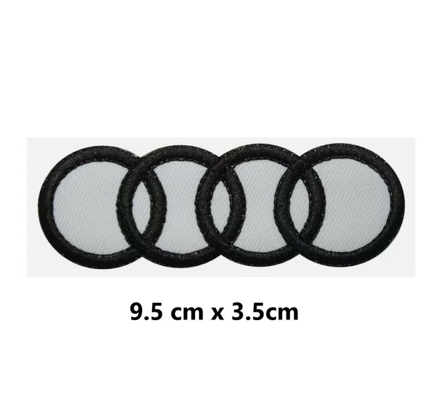 AUDI CAR BRAND logo patch motor sports Embroidered iron on sew on ...