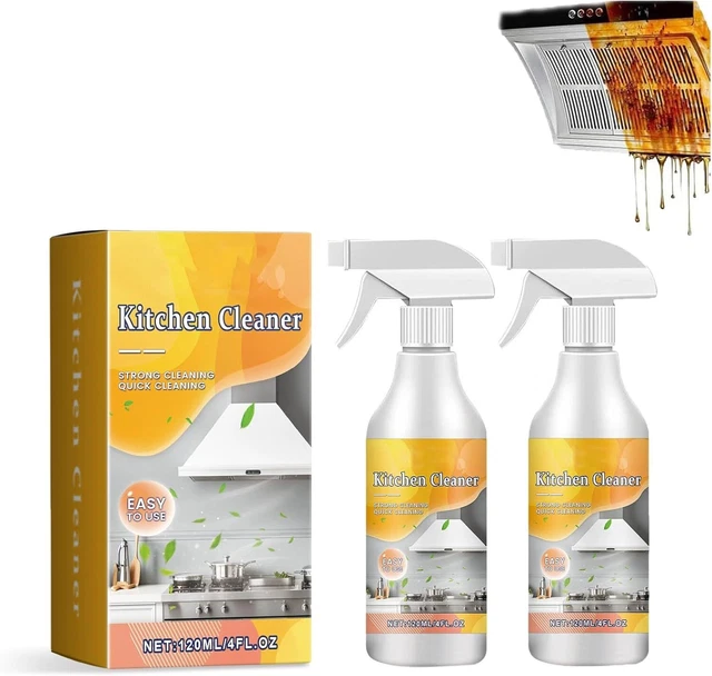 EFFECTIVE KITCHEN DEGREASER Cleaner Spray,2025 Multifunctional Kitchen ...