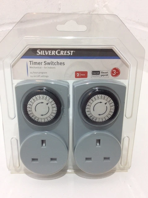 TIMER SWITCHES TIMER Crest, New. £4.00 - PicClick UK