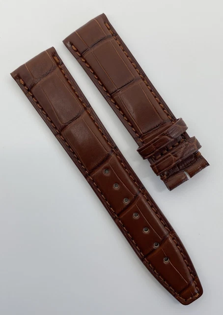 AUTHENTIC NEW IWC 20mm x 18mm Brown Cognac Alligator Watch Strap Band A11536 OEM EUR 274,06 ...
