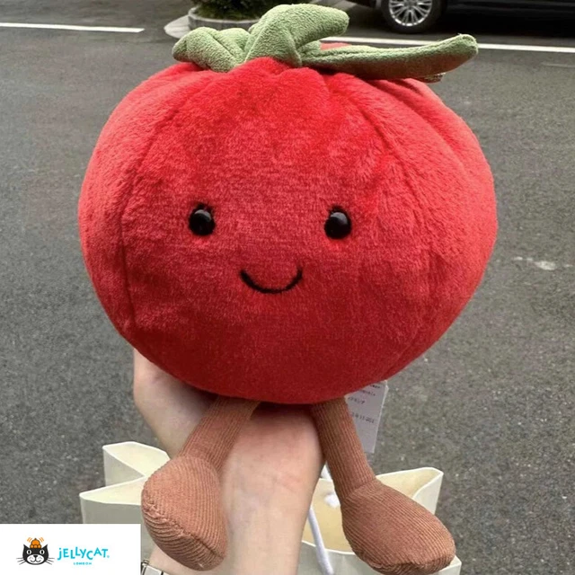 JELLYCAT AMUSEABLE TOMATO - Soft Plush Toy £22.25 - PicClick UK