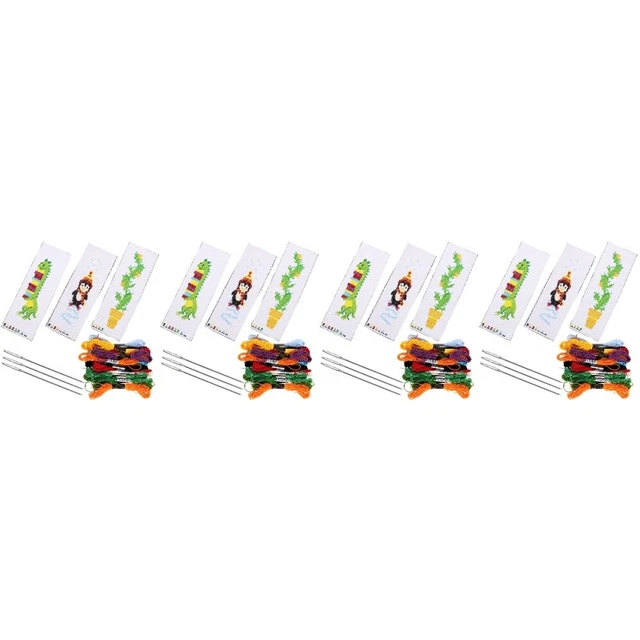 12 ENSEMBLES DE signets de croix de stitch brickerks de bricolage EUR ...