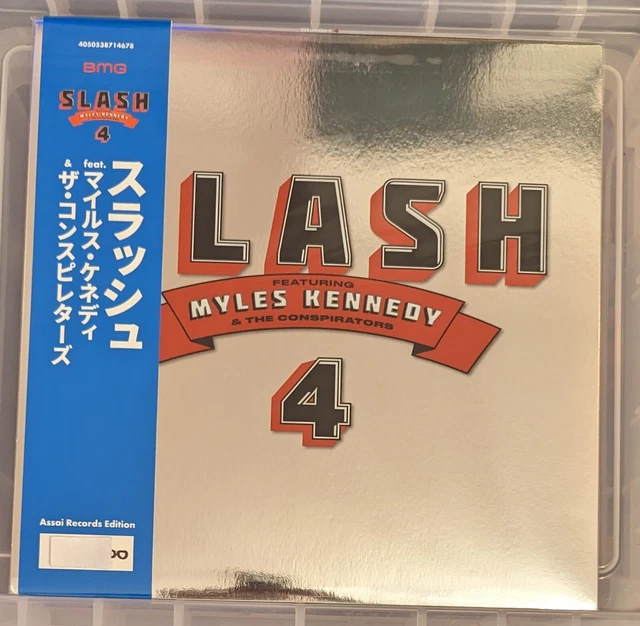 SLASH WITH MYLES Kennedy & The Conspirators 4 Blue Vinyl LP Assai OBI ...