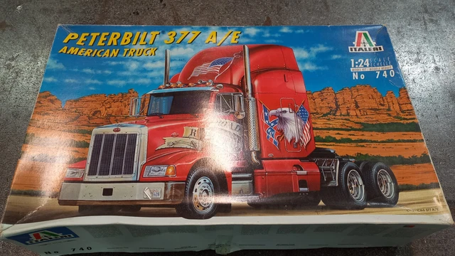 PETERBILT 377 A/E "American Truck" Italeri | No. 740 | 1:24 lorry model ...