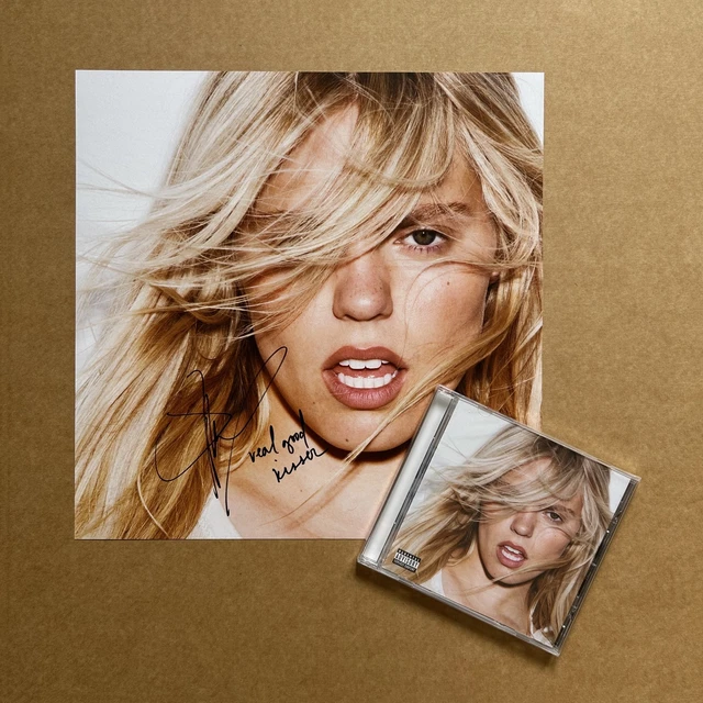 RENEE RAPP - Bite Me (2025) CD + Personally SIGNED 12" Print (Real Good ...