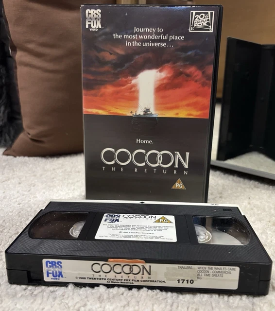 COCOON THE RETURN VHS 1988 Big Box Rental Store Edition £16.14 ...