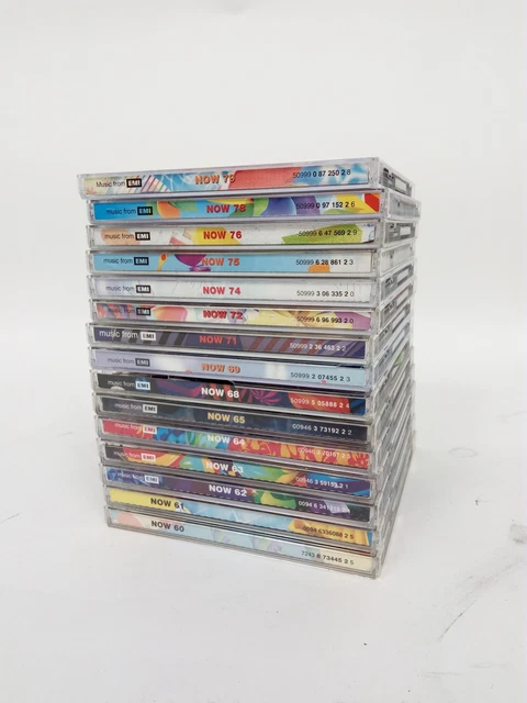 NOW CDS NOW That's What I Call Music CD Bundle 15 Now 60-79 lot de ...