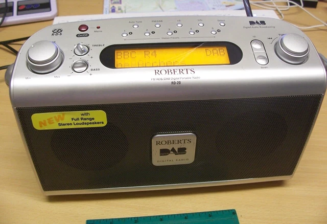 ROBERTS GEMINI RD-20 DAB Radio FM RDS | Digital Audio Radio | Tested £ ...