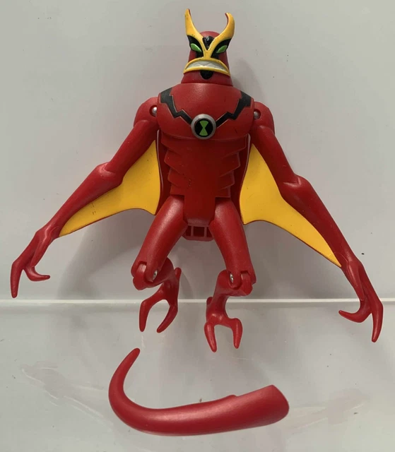 BEN 10 SERIES Jet Ray Alien Action Figure Bandai 4” Toys Cartoon ...