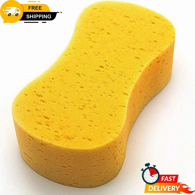 JUMBO SPONGE LARGE Size Car Wash Washing Valeting Cleaner Sponge UK £2. ...