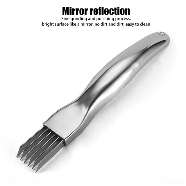 2PCS/KIT STAINLESS STEEL Scallion Spring Onion Vegetable Shredder ...