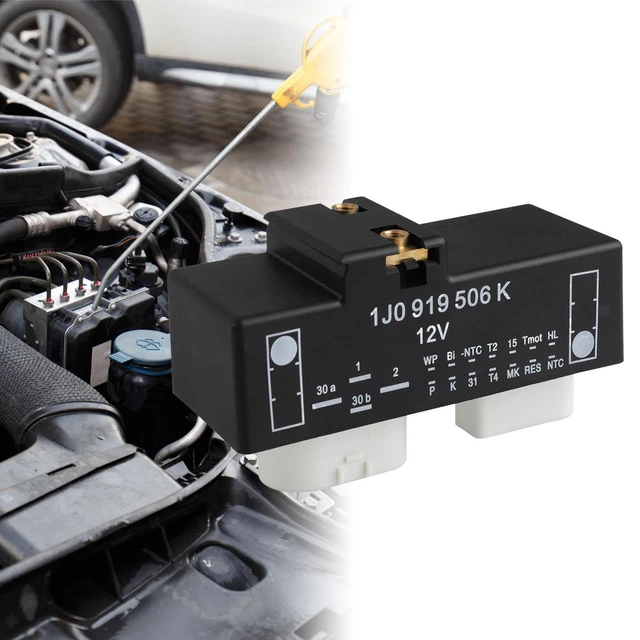 1J0919506K PER UNITÀ relè modulo di controllo ventola radiatore di EUR ...