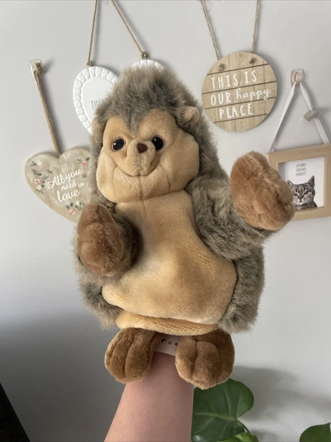 IKEA TITTA HEDGEHOG Hand Glove Puppet Cuddly Soft Toy Plush Comforter ...