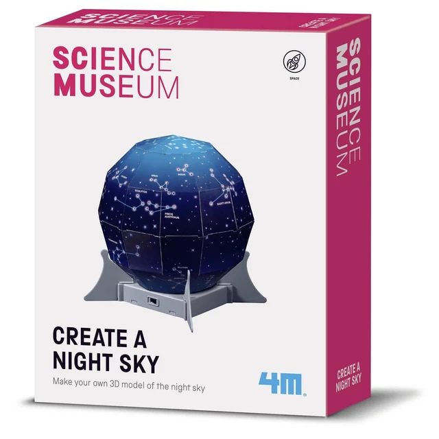 CREATE A NIGHT Sky 3D Model Space Projector Science Museum Kit Age 8+ £ ...