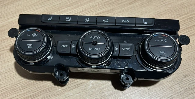 VOLKSWAGEN GOLF R GTI GTD MK7 HEATER CLIMATE CONTROL 5G0907044BD Heated ...