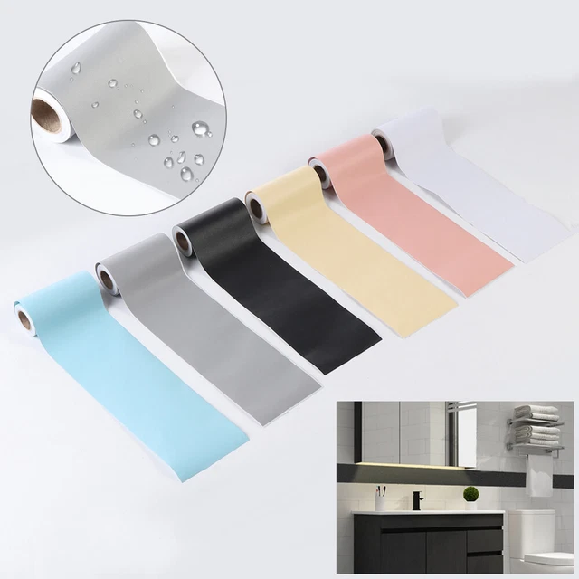 VINYL DECALS SKIRTING Line Wall Border Stickers Baseboard Waist Line ...