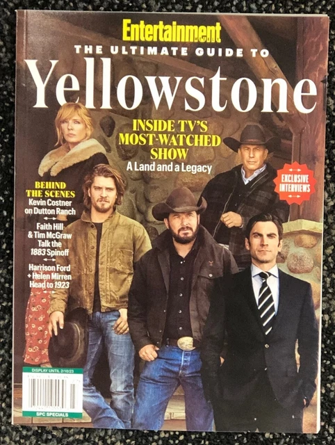 ENTERTAINMENT WEEKLY MAGAZINE 2022 THE ULTIMATE GUIDE TO YELLOWSTONE ...