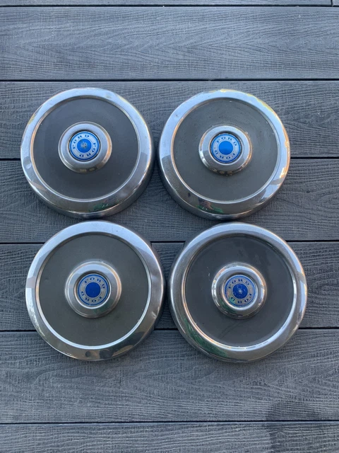 FORD ESCORT MK1 Wheel Trim Hub Caps Metal 4 EUR 88,89 - PicClick IT