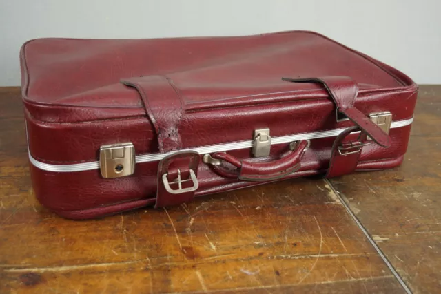 KOFFER OLDTIMER VINTAGE Reisekoffer Tasche 70er Retro Weekender 70s ... KOFFER OLDTIMER VINTAGE Reisekoffer Tasche 70er Retro Weekender 70s ...