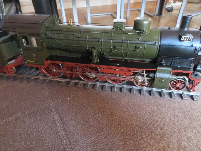 LOCOMOTIVE À VAPEUR Märklin échelle 1 5796 P 8 de la K.P.E.V. EUR 510 ...