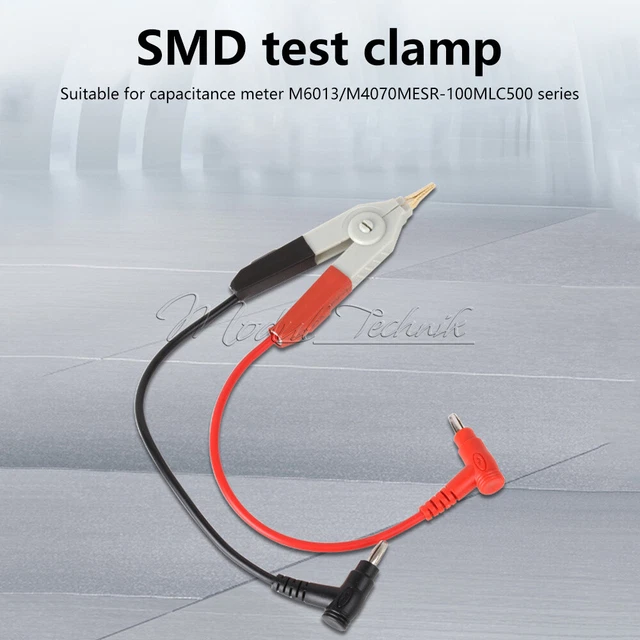 LCR SMD TEST Clip Alligator Clamp Copper Kelvin Test Clip For LCR ...