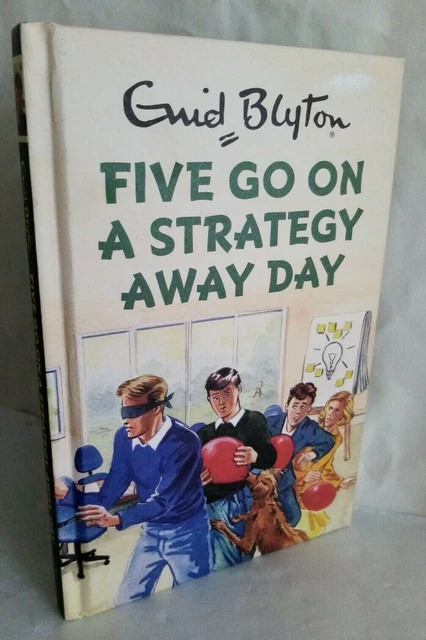 ENID BLYTON “FIVE Go On A Strategy Away Day” Book £4.90 - PicClick UK