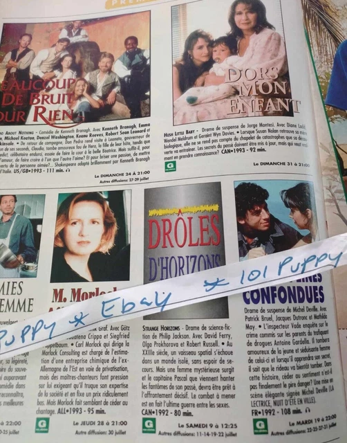 TOM CRUISE PRIMEURS Magazine Patrick Bruel CHARLIE SHEEN Cary Alwes Bob ...