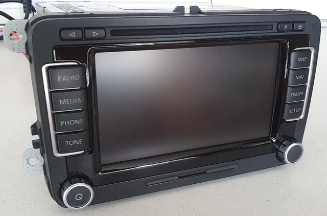 GENUINE VW VOLKSWAGEN Navigation RNS510 RNS 510 Maps Golf Passat CC DAB ...