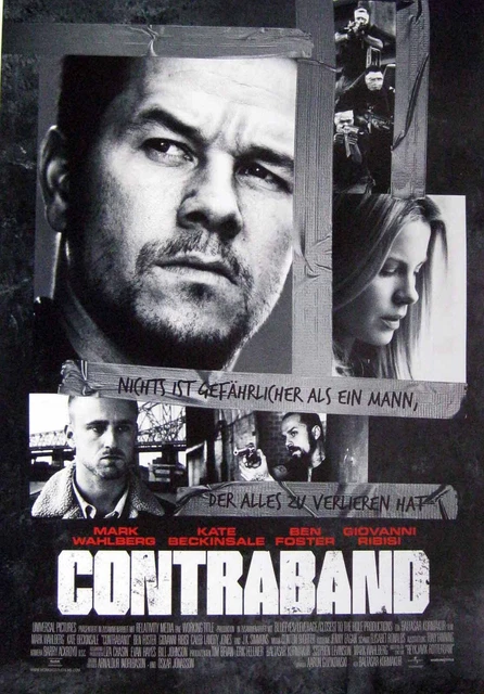CONTRABAND - MARK Wahlberg - Kate Beckinsale - Filmposter 37x53cm ...