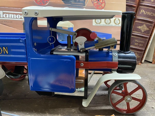 UNUSED LIVE STEAM Mamod SW1B Lorry/ Wagon Blue Model Engine Toy £135.00 ...