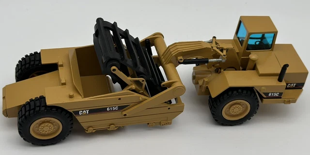 MODÈLES MINIATURES DE voitures 1:50 NZG Caterpillar Cat 615 C éraflure ...
