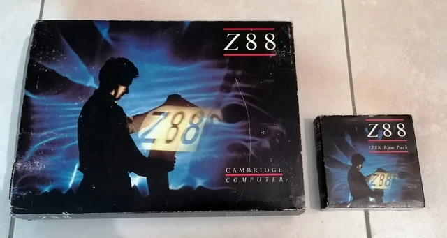 SINCLAIR CAMBRIDGE Z88 computer + 128K EPROM - Boxed - Mint condition EUR 150,00 - PicClick IT