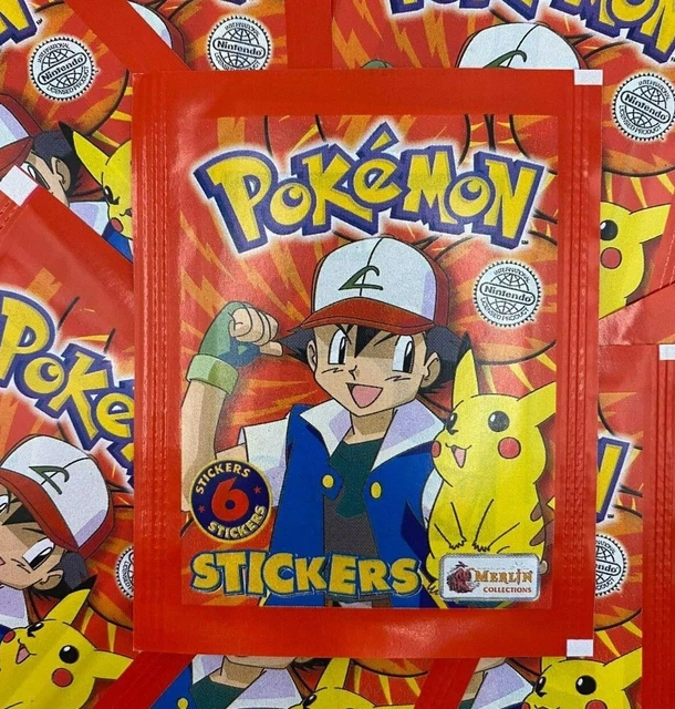 POKEMON MERLIN/TOPPS SERIES 1 - Individual Stickers (1-240 ...
