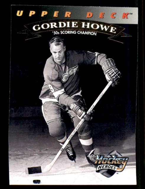 1992-93 HOCKEY HEROES Gordie Howe Gordie Howe Detroit Ailes Rouges #22 ... 1992-93 HOCKEY HEROES Gordie Howe Gordie Howe Detroit Ailes Rouges #22 ...